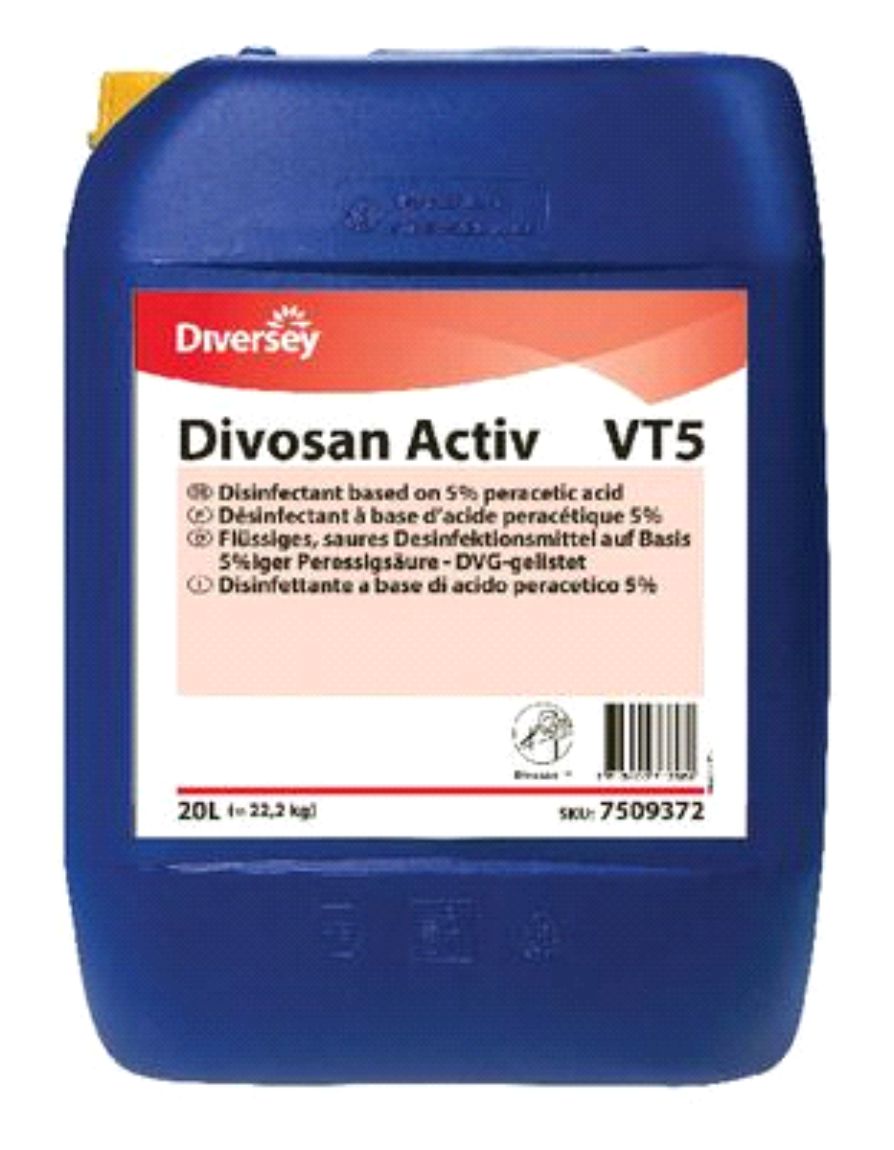 Diversey - Divosan Activ do dezynfekcji na bazie kwasu nadoctowego ...